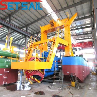 Cina 800m3 Tagliatore idraulico di flusso d'acqua Scavatrice per aspirazione di zinco Spelter Tecnica assetica in vendita