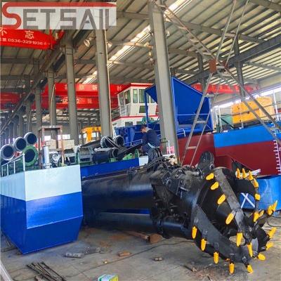 China Levenslange after-sales service Hydraulische snijmachine Zuigdredger met ISO-certificering Te koop