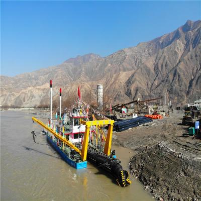 China 30kw-500kw Cutter Head Power Hydraulic Cutter Suction Mining Dredger for Sand and Gold for sale