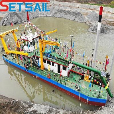 China Dredger de sucção para dragagem de lama e extração de areia à venda