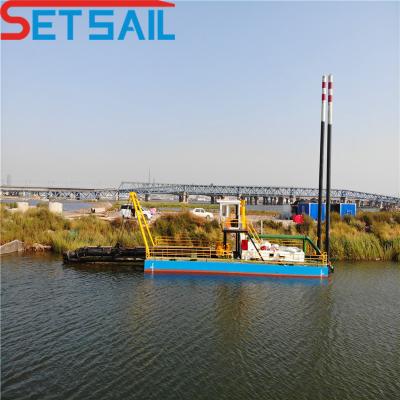 Cina Richiesta personalizzata Tutt'Automatico Tagliatore Idraulico Suczione dragaglio per il lago del fiume in vendita