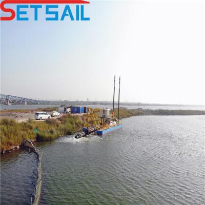 Cina Richiesta personalizzata Tutt'Automatico Tagliatore Idraulico Suczione dragaglio per il lago del fiume in vendita