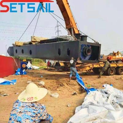 Cina Richiesta personalizzata Tutt'Automatico Tagliatore Idraulico Suczione dragaglio per il lago del fiume in vendita