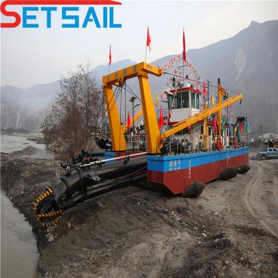 Cina Tipo di motore Diesel Cater Rexroth Tagliatore idraulico Succion Dredger Peso totale 130 t in vendita