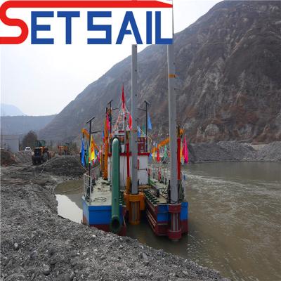 Cina Personalizzazione Tagliatore idraulico aspiratore dragaglio Weichai motore diesel per le vostre esigenze in vendita