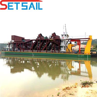 Cina Scavatrice di sabbia a aspirazione a taglio da 16 pollici con motore diesel Yuchai per lo scavo della sabbia in vendita