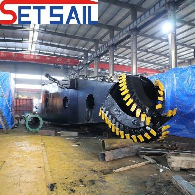 China 230000.000kg Máquina de corte de areia marinha Equipamento de dragagem por sucção com espessura da placa lateral de 6-25 mm à venda