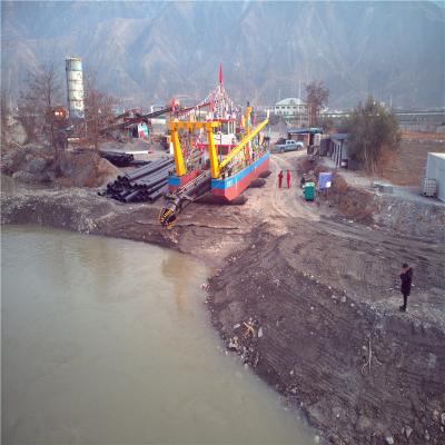 Cina Dredger ad aspirazione a motore diesel con certificazione CE e flusso d'acqua da 450 a 200000 m3 in vendita