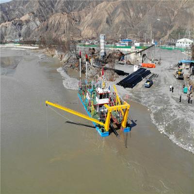 Cina Dredger ad aspirazione a motore diesel con certificazione CE e flusso d'acqua da 450 a 200000 m3 in vendita