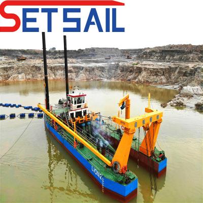 Cina Rexroth Parker Hydraulic Full Automatic Cutter Suction Mud Dredger per la pompa di sabbia fluviale in vendita
