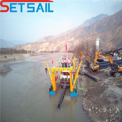 Cina Siemens PLC Controlled Cutter Suction Sand Dredging Equipment per profondità di dragaggio 1-30m in vendita