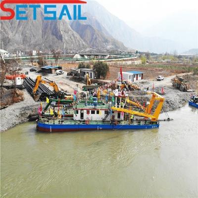 Cina Siemens PLC Controlled Cutter Suction Sand Dredging Equipment per profondità di dragaggio 1-30m in vendita