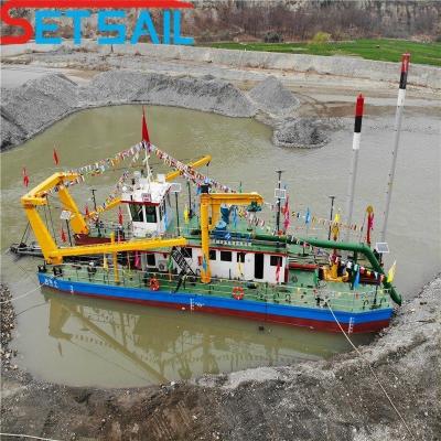 Cina Dredger a aspirazione da 10 pollici con motore ausiliario di potenza di 122 kW di Siemens e Cummins in vendita