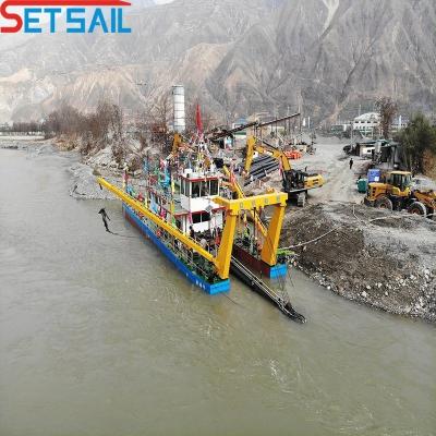 Cina Dredger a aspirazione da 10 pollici con motore diesel e diametro della testa da taglio di 1200 mm in vendita
