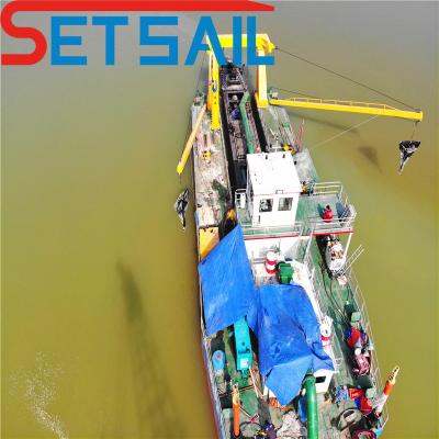 Cina Dredger ad aspirazione ad alta capacità con pompa di sabbia sottomarina e soluzione di dragaggio in vendita