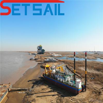 Cina Dredger ad aspirazione ad alta capacità con pompa di sabbia sottomarina e soluzione di dragaggio in vendita