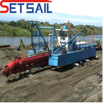 China CTS Tipo de ranhura Rexroth Cortador hidráulico Dredger de sucção com medidor de pressão hidráulico à venda