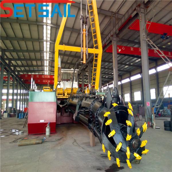Quality 10 Inch Cutter Suction Dredger with Shijiazhuang Sand Pump and Cumins 122kw for sale