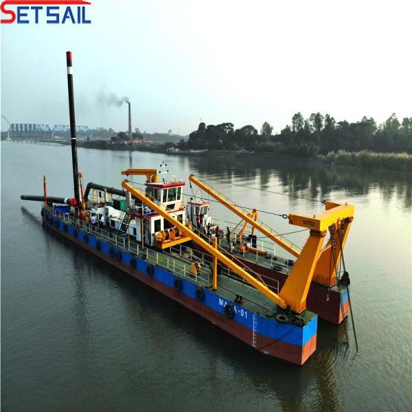 Quality 31.1 Meter Total Length US Set Sail 10inch Cutter Suction Silt Dredger with for sale