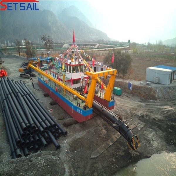 Quality 31.1 Meter Total Length US Set Sail 10inch Cutter Suction Silt Dredger with for sale