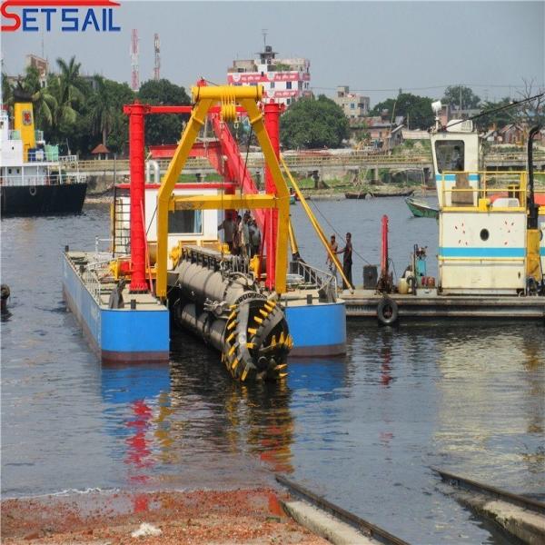 Quality 31.1 Meter Total Length US Set Sail 10inch Cutter Suction Silt Dredger with for sale
