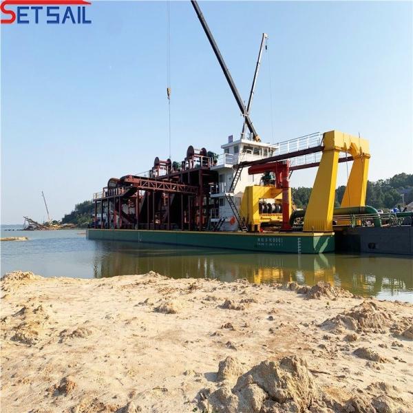 Quality 31.1 Meter Total Length US Set Sail 10inch Cutter Suction Silt Dredger with for sale