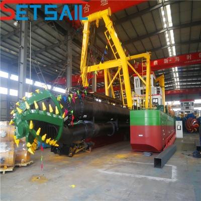 China Corrosion-Resistant River Cutter Suction Mud Dredging Equipment with Customized Request for sale