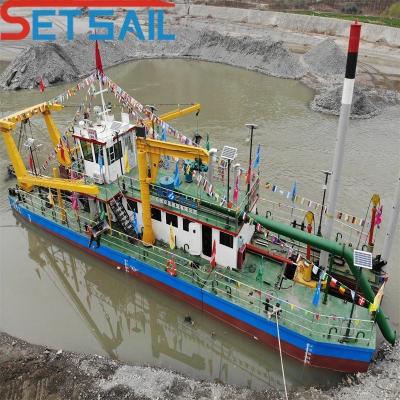 Cina Dredger ad aspirazione a taglio di 8 pollici ad alta capacità con tipo di slot CTN e profondità di dragaggio di 8 metri in vendita