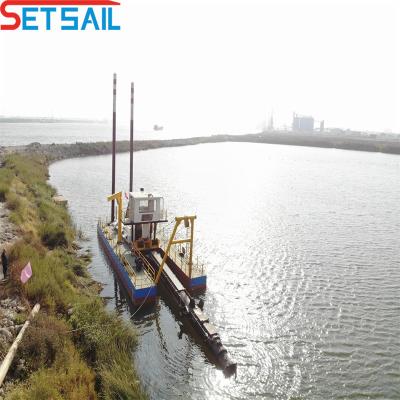 Cina Larghezza totale 5,5 metri Personalizzato realizzato in 8 pollici River Sand Dredger in vendita