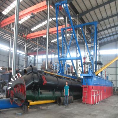 Cina Dredger di sabbia a motore diesel personalizzato con distanza massima di scarico di 2 chilometri in vendita