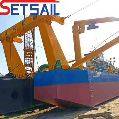 China QHCSD-227 Full Hydraulic Spud Carriage Cutter Suction Dredger com solicitação personalizada à venda