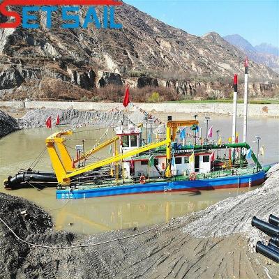 Cina Scavatrice di sabbia a aspirazione da 8 pollici per il fiume CTN slot tipo Cummins motore principale 230kw in vendita