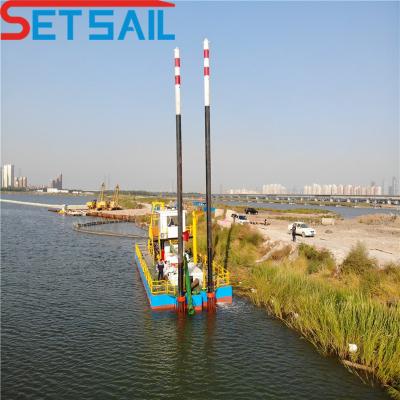 Cina Dredger a aspirazione di 800 m3 a flusso d'acqua diesel tipo 8 pollici per il progetto di dragaggio in vendita