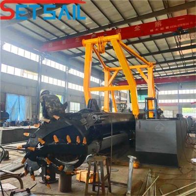 China Shijiazhuang 8 polegadas rio areia e sedimento draga com bomba de areia hidráulica acessível à venda
