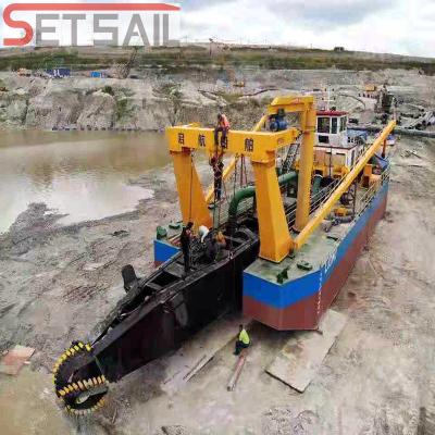 Cina 1900cm * 380cm * 250cm Sistema di controllo idraulico completo Tagliatore Scavatrice per il dragaggio in vendita