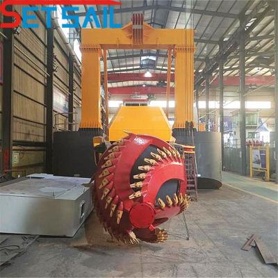 China Customization 6 Inch Cutter Suction Sand Dredger with Hydraulic Motor Diesel Engine for sale