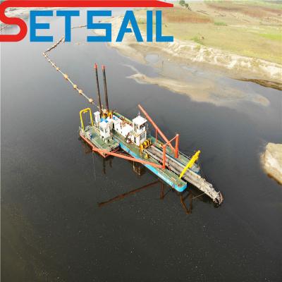 Cina CTN tipo slot motore diesel tagliatore aspiratore di sabbia con testa di taglio da 50 kW a 600 kW in vendita