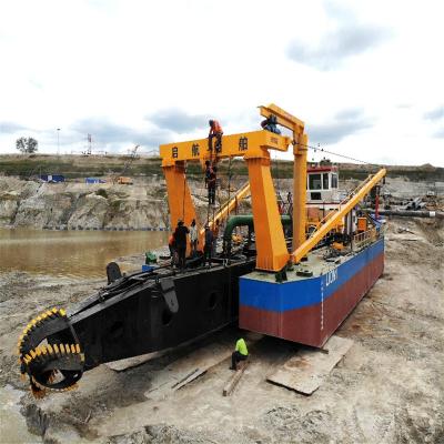 Cina Shijiazhuang Tagliatore di flusso d'acqua ad alta concentrazione Scavatrice ad aspirazione con motore diesel in vendita