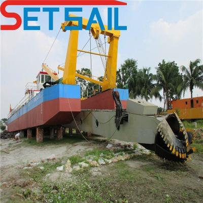 Cina Shijiazhuang Cutter Suction Sand Dredger utilizzato nel fiume con apparecchiatura elettrica ABB in vendita