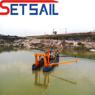 China CTS-slottype elektrische machtssnipper met een hoog vermogen Zuigdredger met zandpomp Te koop