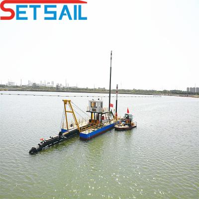 Cina Altezza totale 1,26 metri 6 pollici Cutter Suction Dredging Machine per serbatoio tipo slot CTN in vendita
