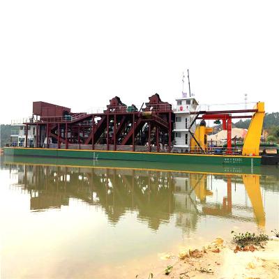 China Gepersonaliseerde Cutter Suction Dredger voor het drogen van binnenwateren Terugbetaling van 30 dagen Te koop