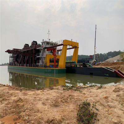 China Hydraulisch systeem Gemany Rexroth Diesel Power River Sand Cutter Suction Mud Dredger Te koop