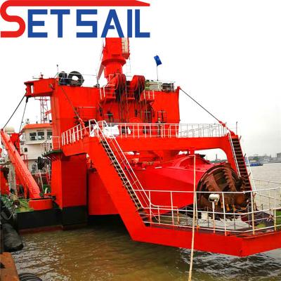 China Op maat gemaakte aanvraag Duurzame dieselmotor cutter zuigdrager met hydraulisch systeem Te koop