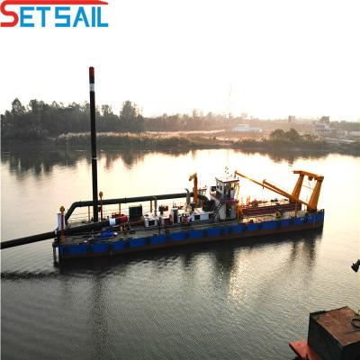 Cina Motore diesel Power Cutter Suction Dredger con Deep Sounder Politica di restituzione di 30 giorni in vendita