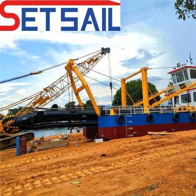 China Underwater Pump Water Flow 7000m3 Cutter Suction Dredger for Lake High Flow and US for sale