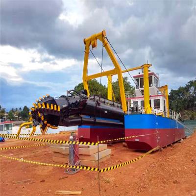 China Hydraulic Cutter Suction Dredger with Xinhong Hydraulic Winch and Fada Gerbox for sale
