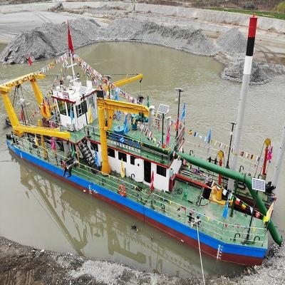China Hydraulic Cutter Suction Dredger with Xinhong Hydraulic Winch and Fada Gerbox for sale