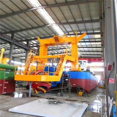 China Hydraulic Cutter Suction Dredger with Xinhong Hydraulic Winch and Fada Gerbox for sale