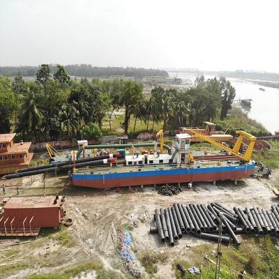 中国 38m カッター 吸水 川砂掘削機のための水力掘削ポンプと海洋ディーゼルエンジン 販売のため